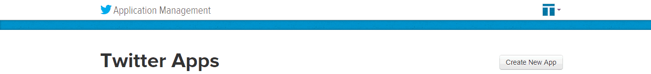 Generate Twitter Consumer Key and Access Token - The Usual Stuff