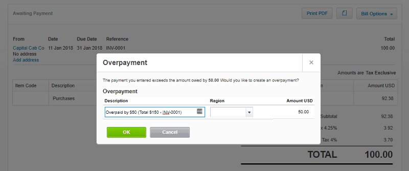 How To Deal With Xero Overpayment to Supplier - The Usual Stuff