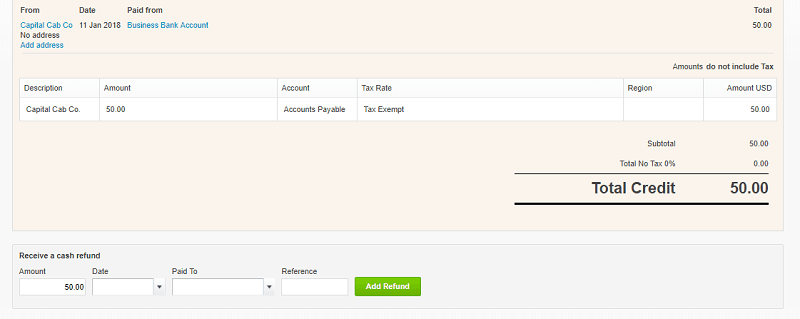 How To Deal With Xero Overpayment to Supplier - The Usual Stuff