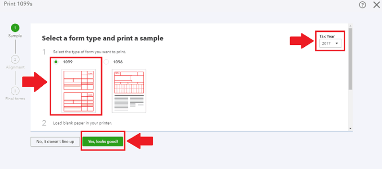 How to Prepare, File and Print QuickBooks Online 1099 Forms - The Usual ...