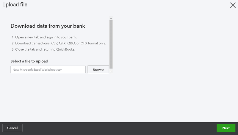 How to Import Transactions into QuickBooks Online - The Usual Stuff