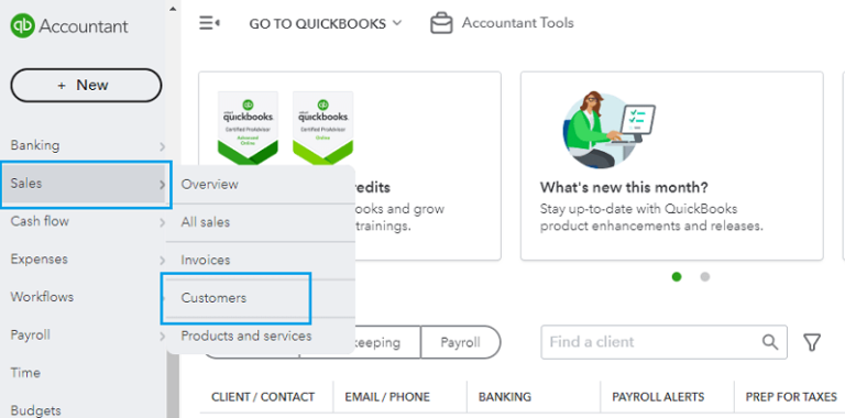 How to Delete a Specific Customer and Restart it in QBO? - The Usual Stuff